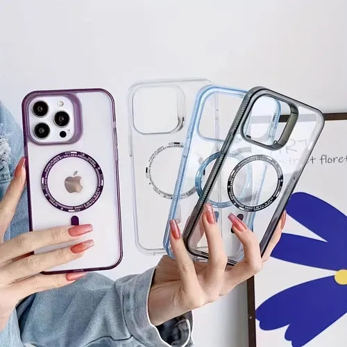 Protective Phone Case, Magnetic Suction Charging Case For Apple IPhone