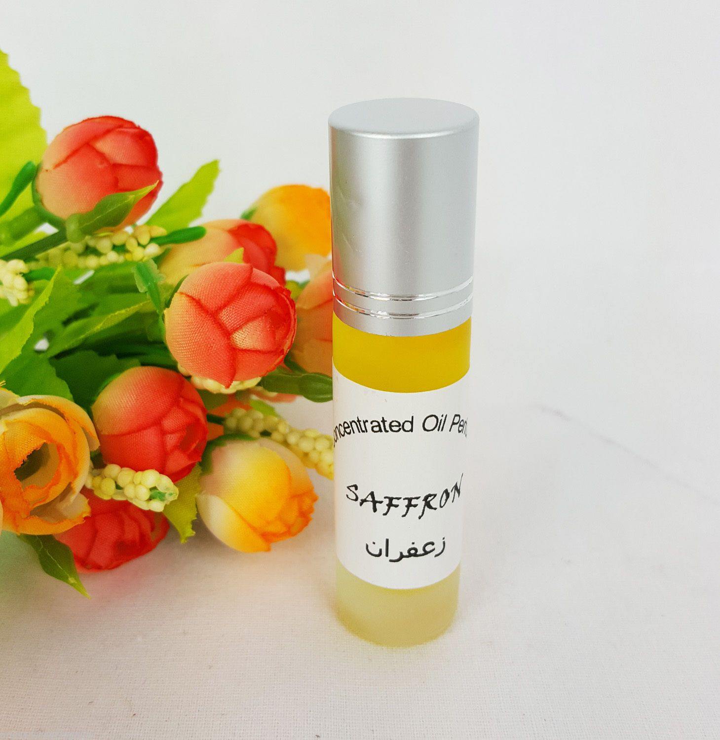 Saffron 6ml Grade A Concentrated Perfume Oil Attar