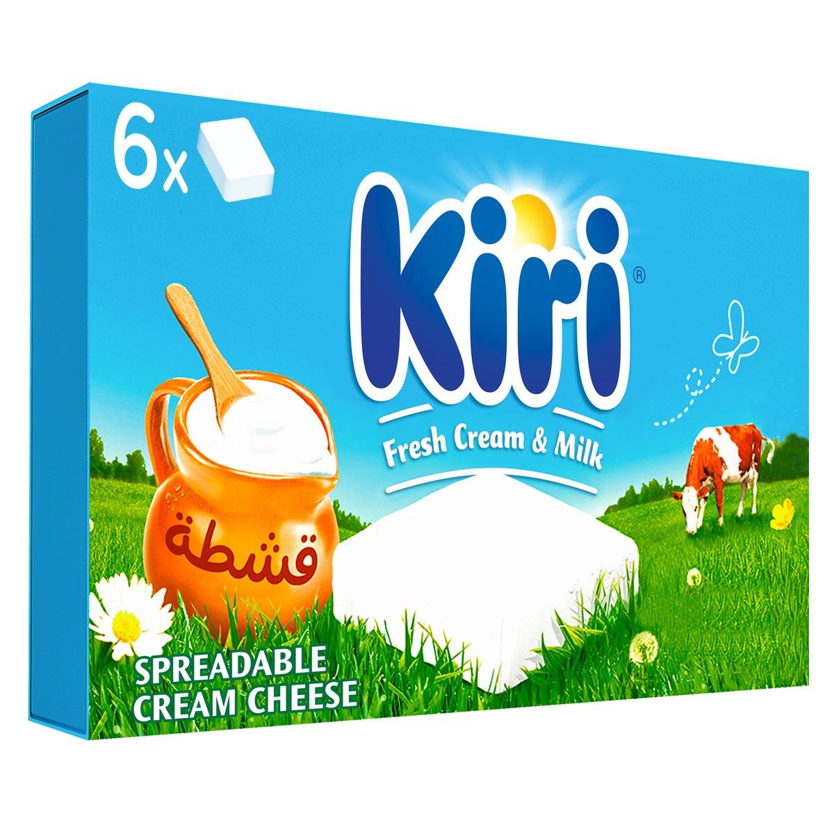 Kiri with cream cheese 6 portions